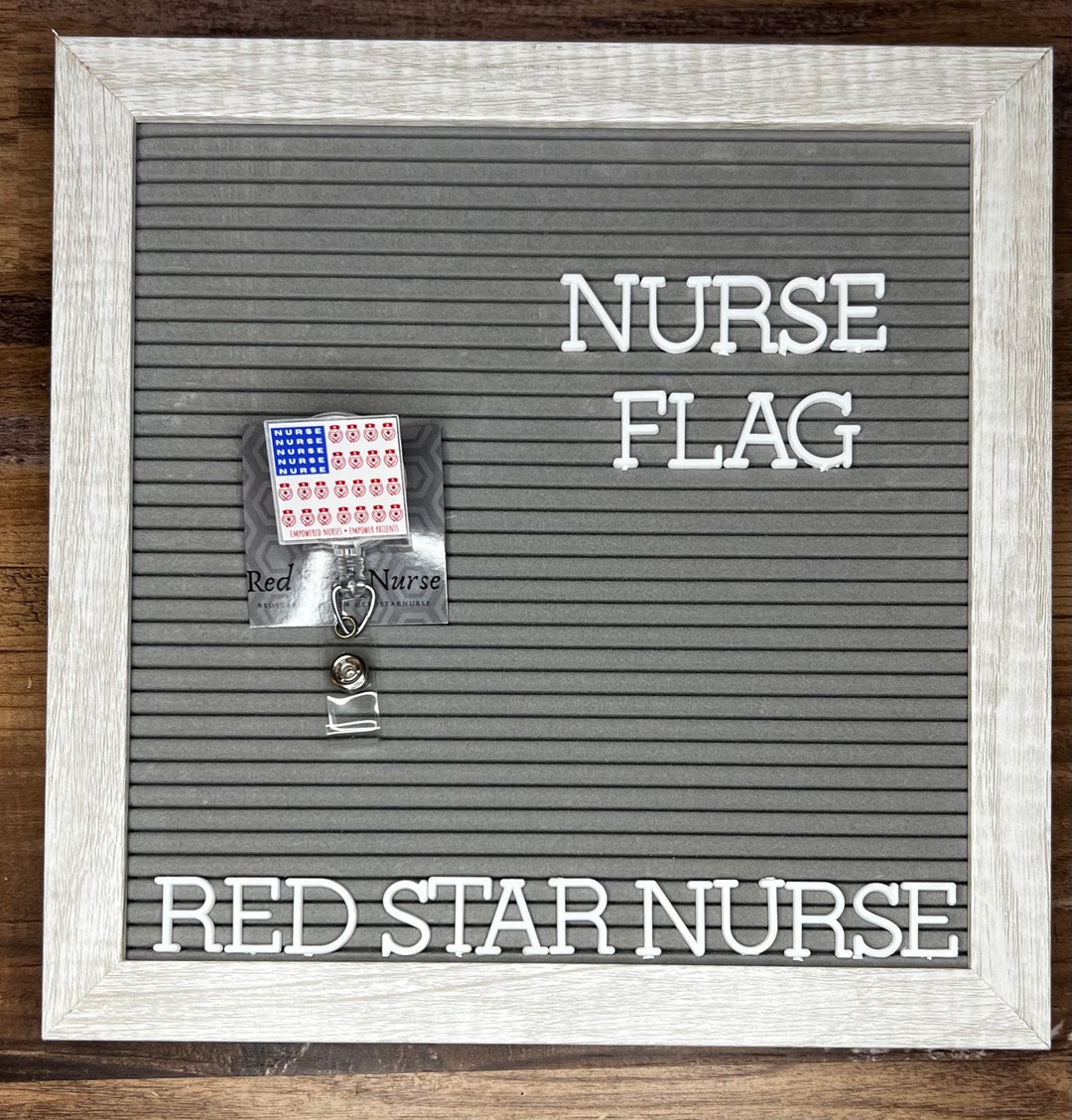 Red Star Nurse Flag - Etsy