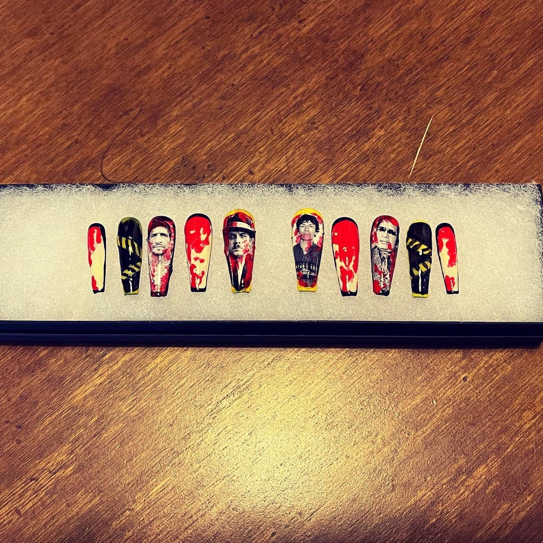 Serial Killer True Crime Press on Nails - Etsy