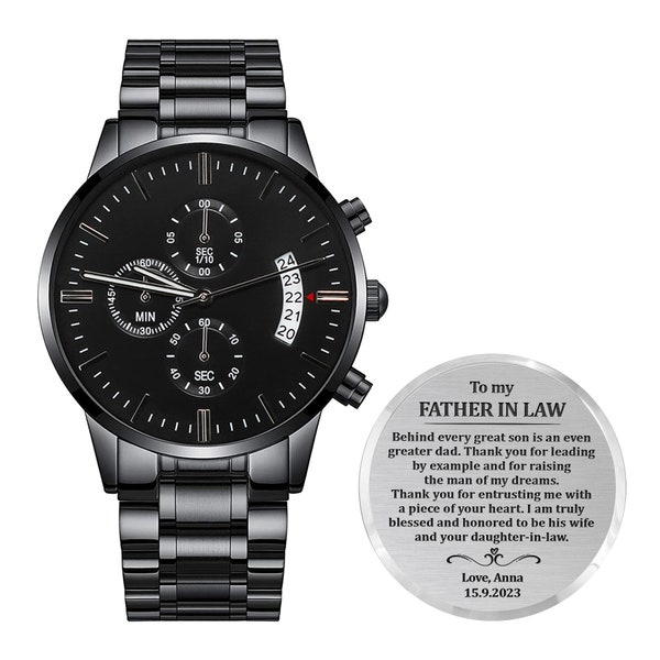 Father in Law Watch - Etsy