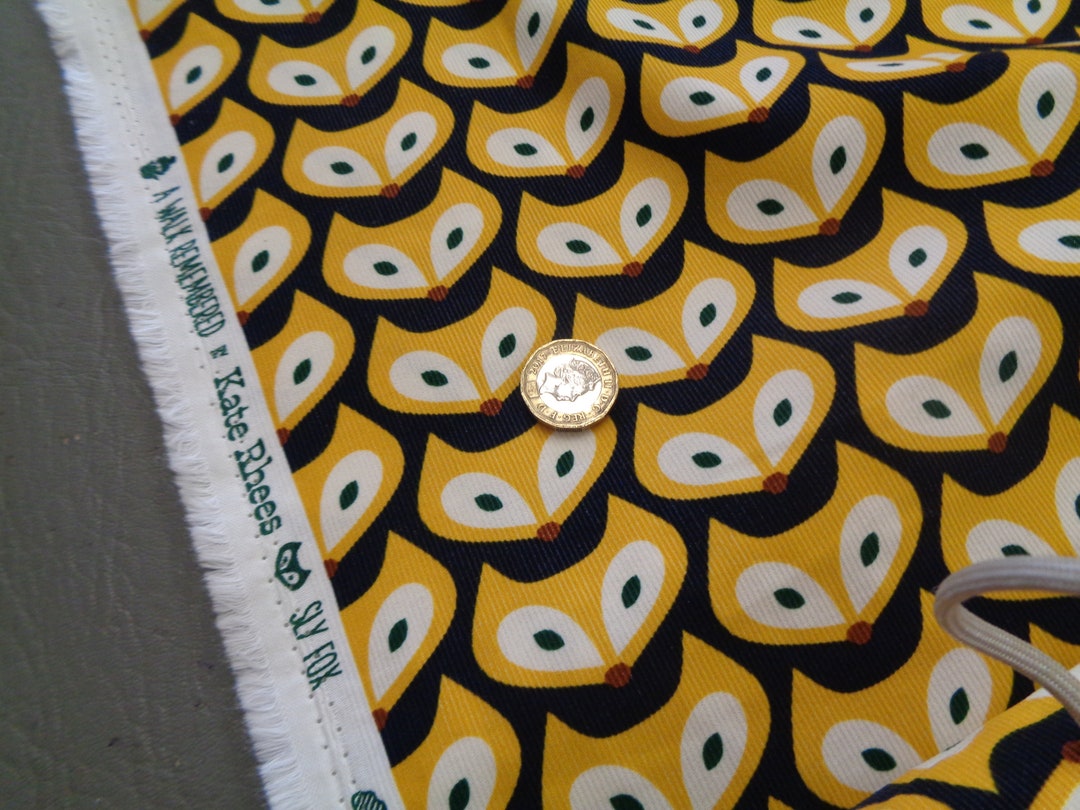 Organic Cotton Needlecord Fabric Sly Fox Certified Cloud 9 Kate Rhees ...