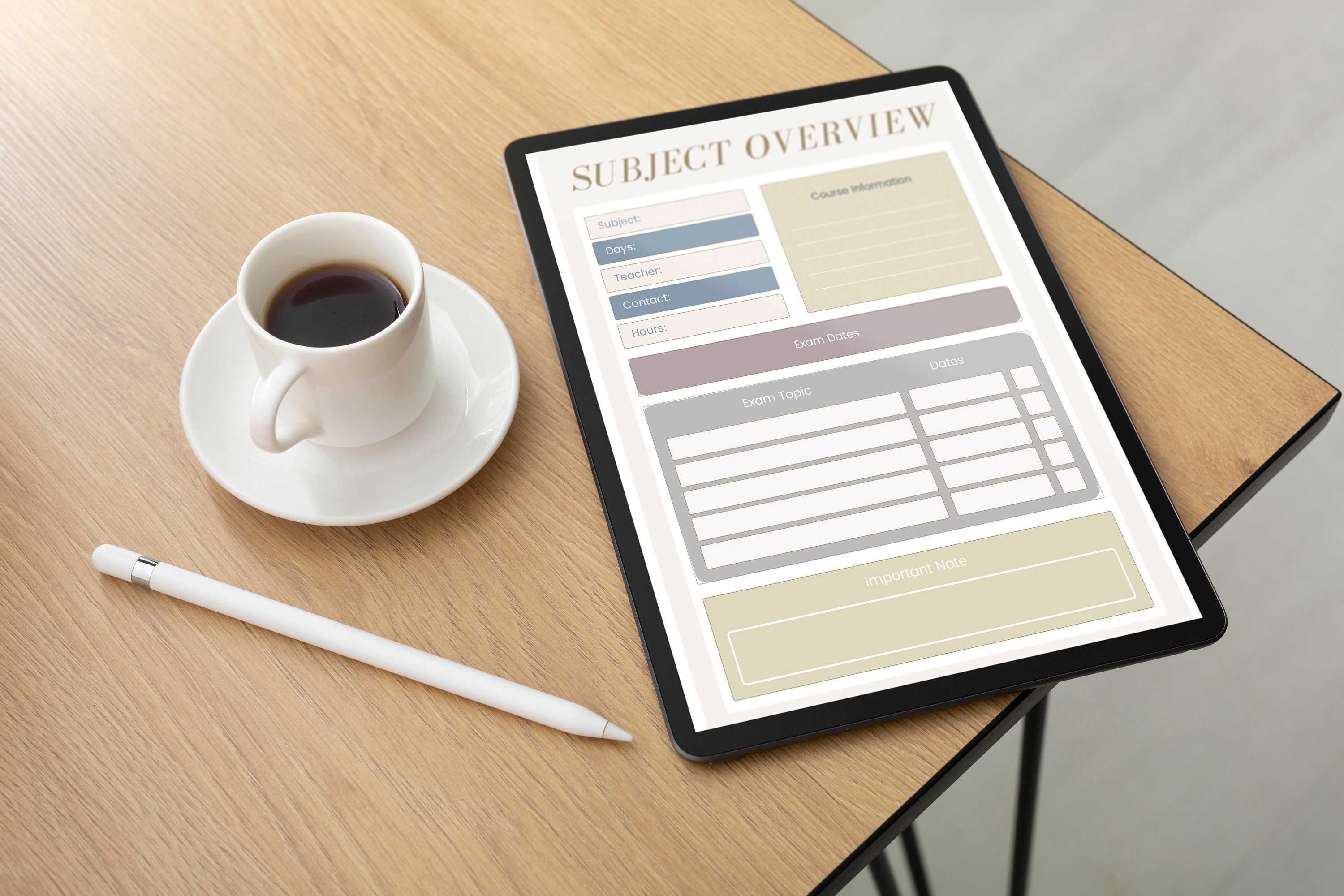 2021 2022 Planner Academic Planner Printable Template | Etsy