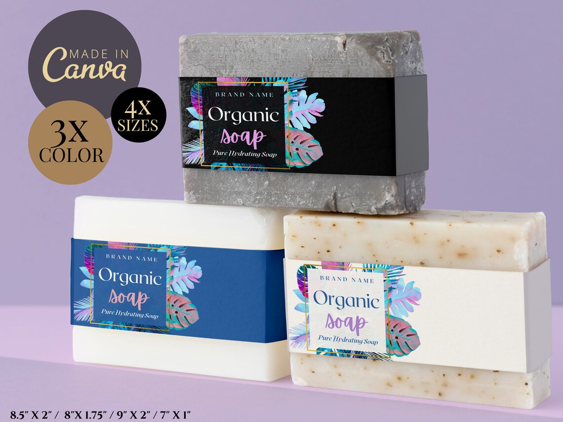 EDITABLE Soap Label Printable Soap Labels Soap Label - Etsy