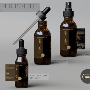 Printable Labels Body Product Labels, DIY Editable Skincare Label ...