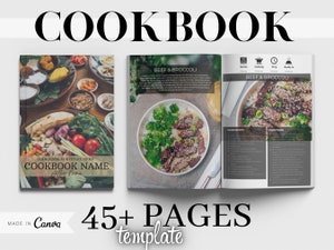 Cookbook and Recipe Template for Apple Pages Classic Clean & - Etsy Canada