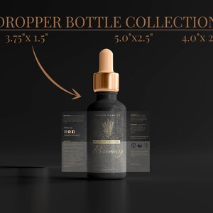 Editable Essential Oil&cosmetic Labels, Body Product Labels, DIY ...