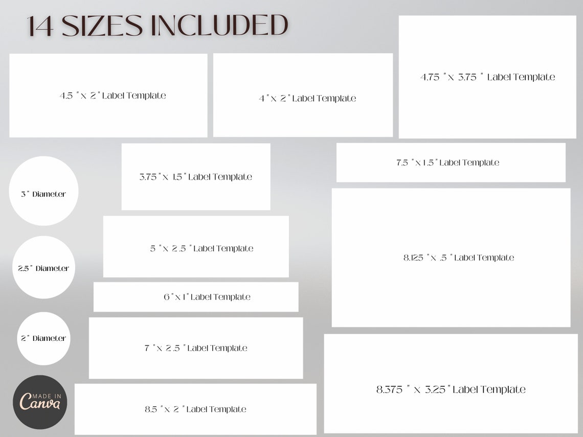 Printable Labels Body Product Labels DIY Editable Skincare - Etsy