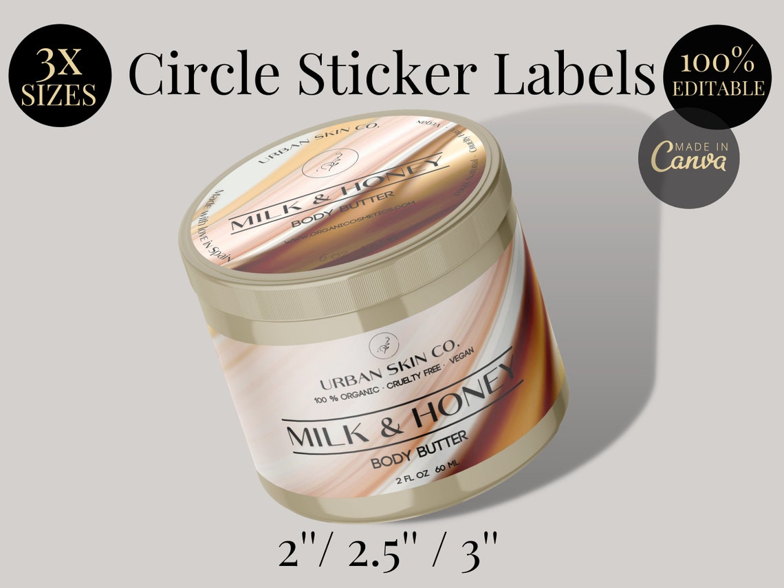 Editable Essential Oil&cosmetic Labels Body Product Labels | Etsy