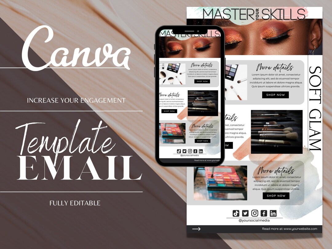 Beauty Email Template, New Product Email Template, Email Template ...