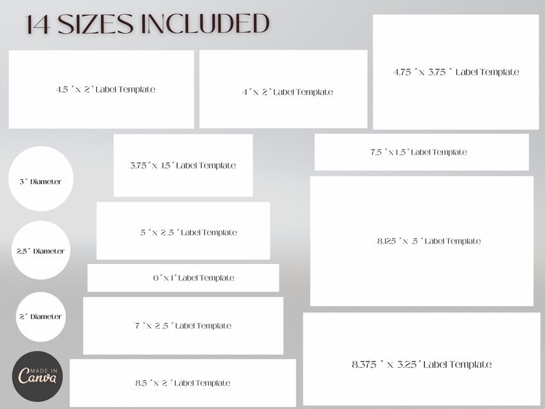 Customizable Skincare Product Label Templates for DIY Beauty Branding ...