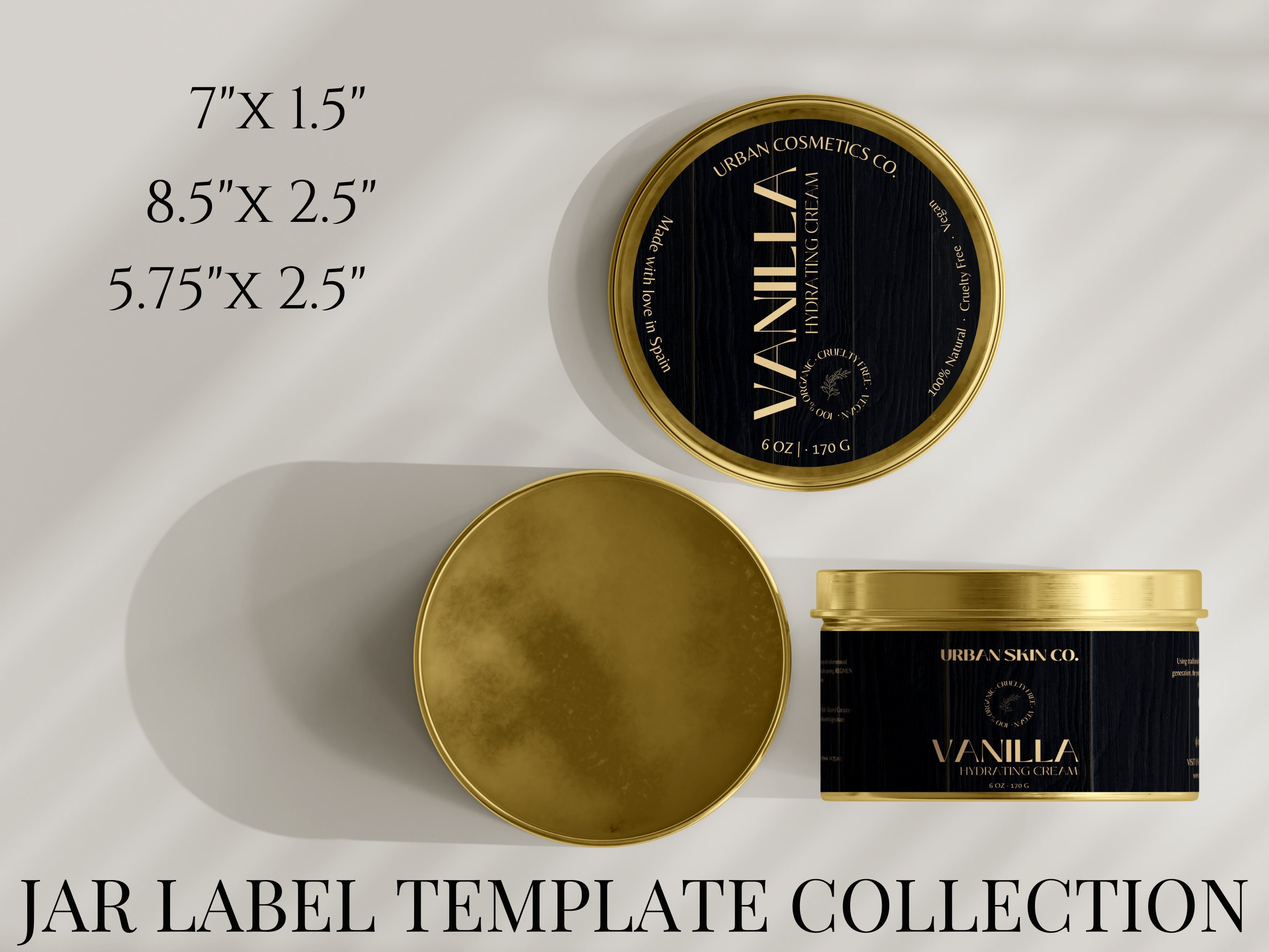 Editable DIY Skincare Product Labels in 10 Sizes Printable - Etsy