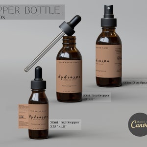 Editable COSMETIC Labels, Editable Body Product Labels, DIY Cosmetic ...