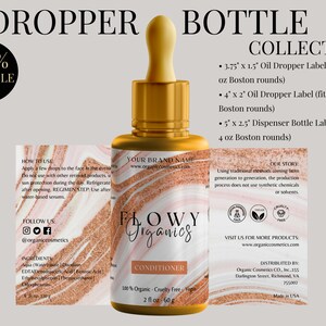 Editable Body Product Labels, DIY Cosmetic Labels, Glitter Editable ...