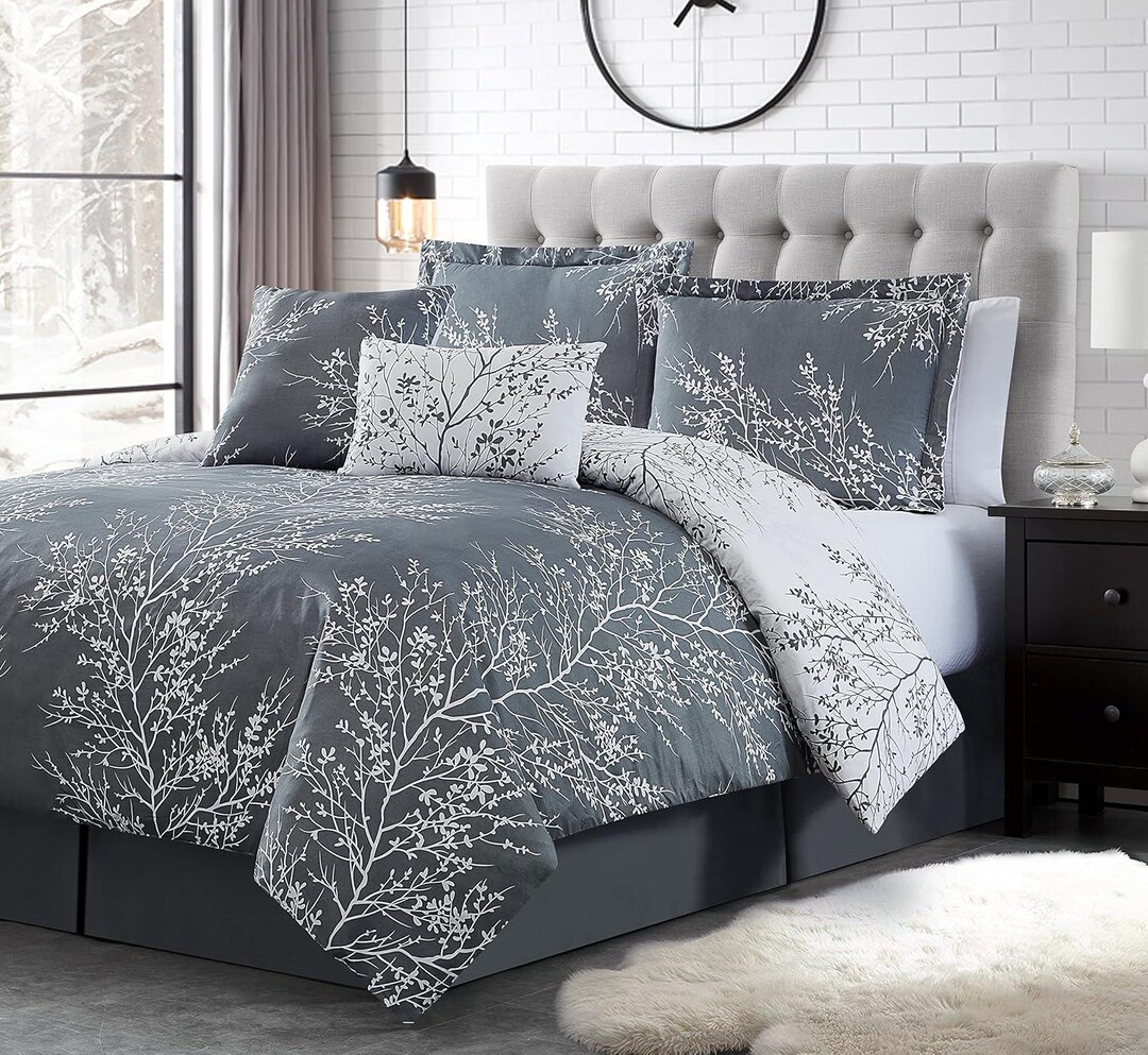 Spirit Linen Home Comforter Set - Cozy Deep Sleep Microfiber Bedding ...