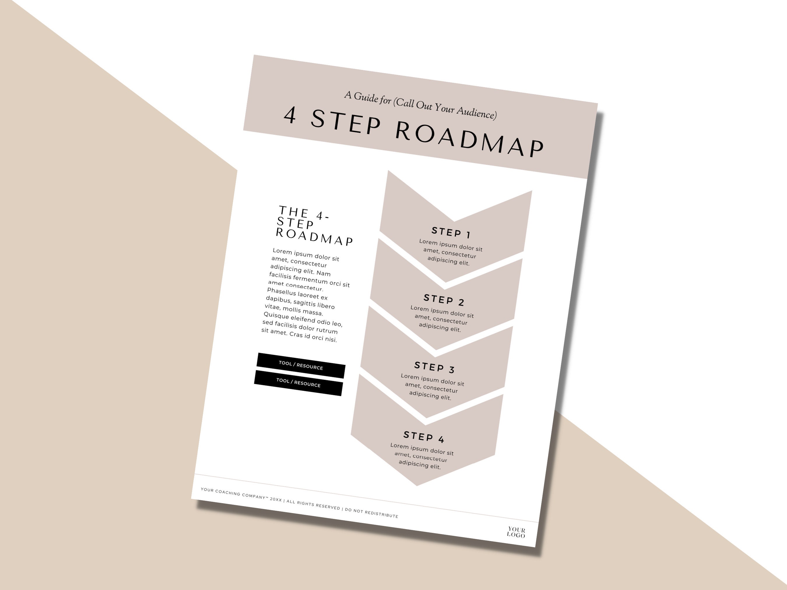 Roadmap Visual Canva Template, Create a Step-by-step Roadmap, Roadmap ...
