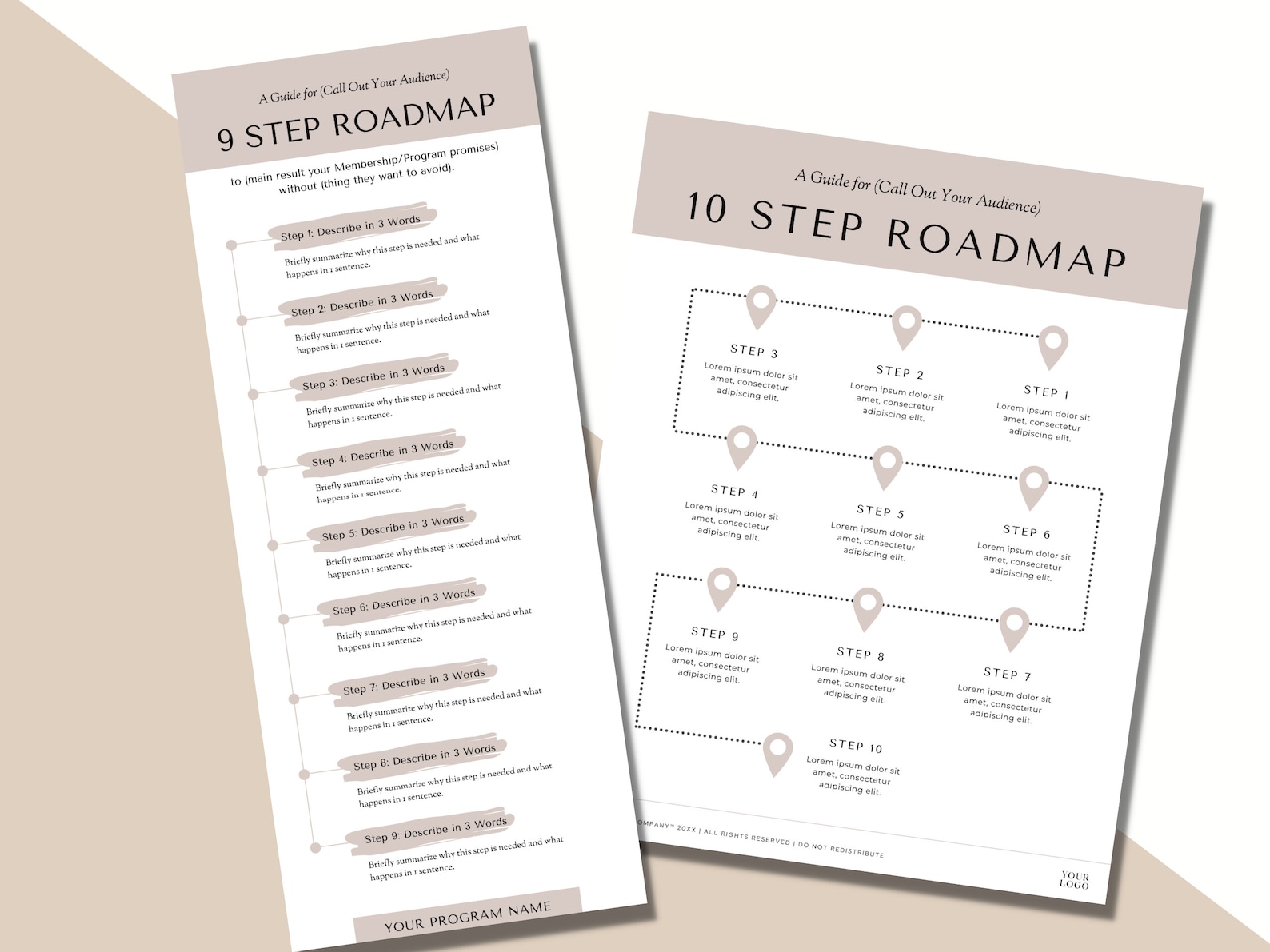 Roadmap Visual Canva Template, Create a Step-by-step Roadmap, Roadmap ...