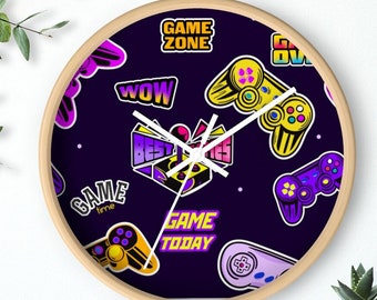Arcade Wall Clock - Etsy