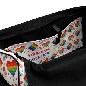 Personalized Fidget Toy Duffle Bag/personalized Gifts/fidget Toy Bag ...