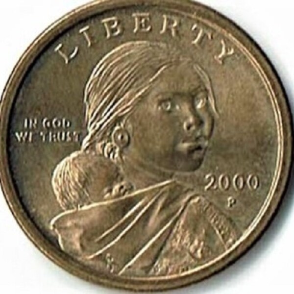 2000 P Sacagawea Dollar Coin - Etsy
