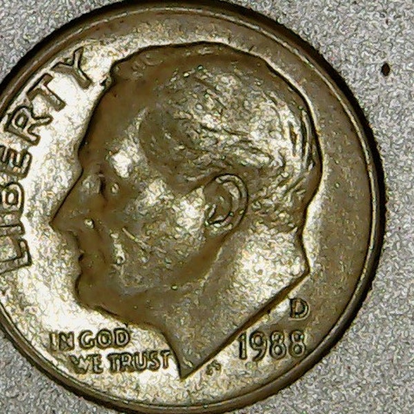 1988 D Dime - Etsy