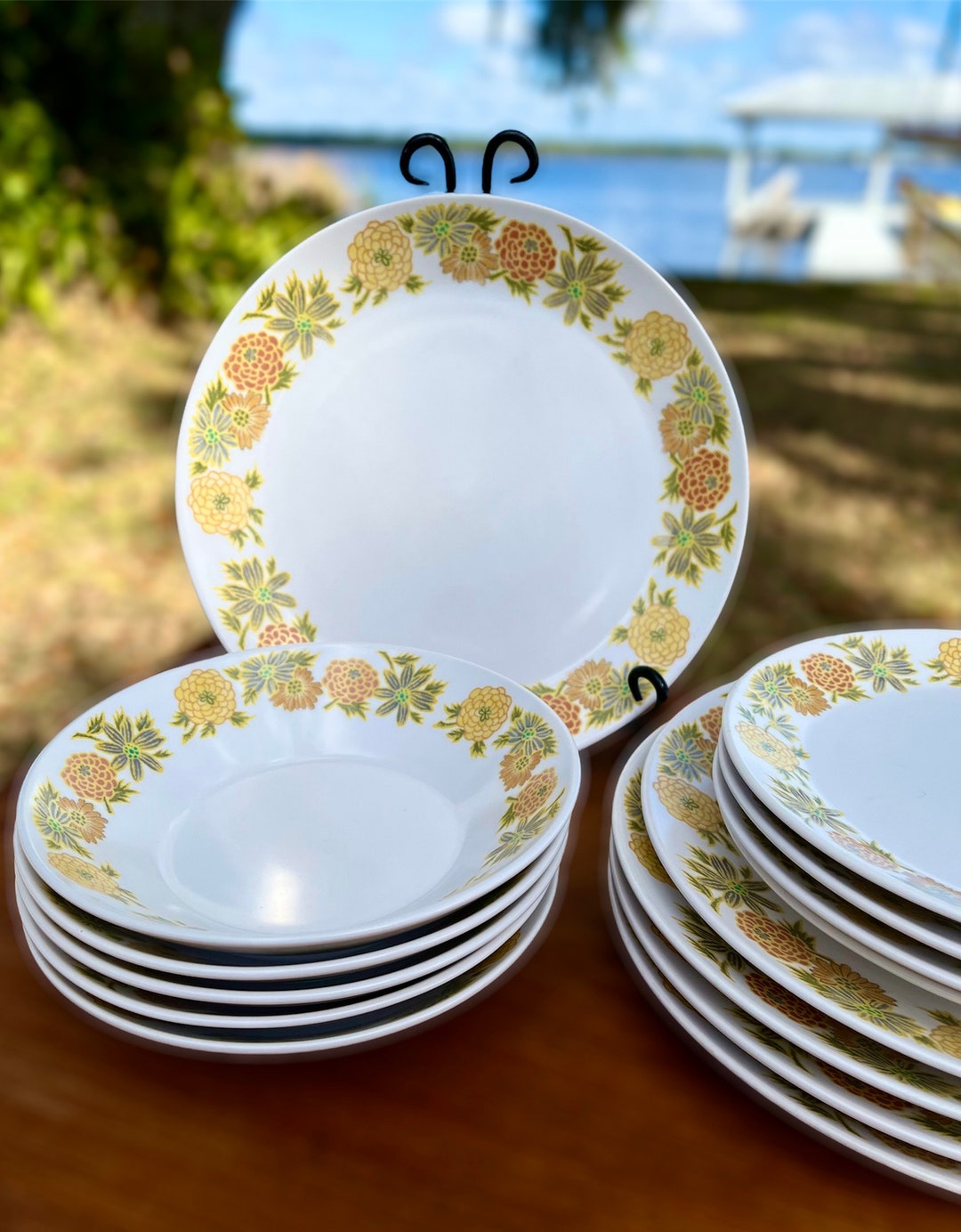 Vintage (1960s/70s) Noritake Casual Cottage Style Dinnerware "sunny ...