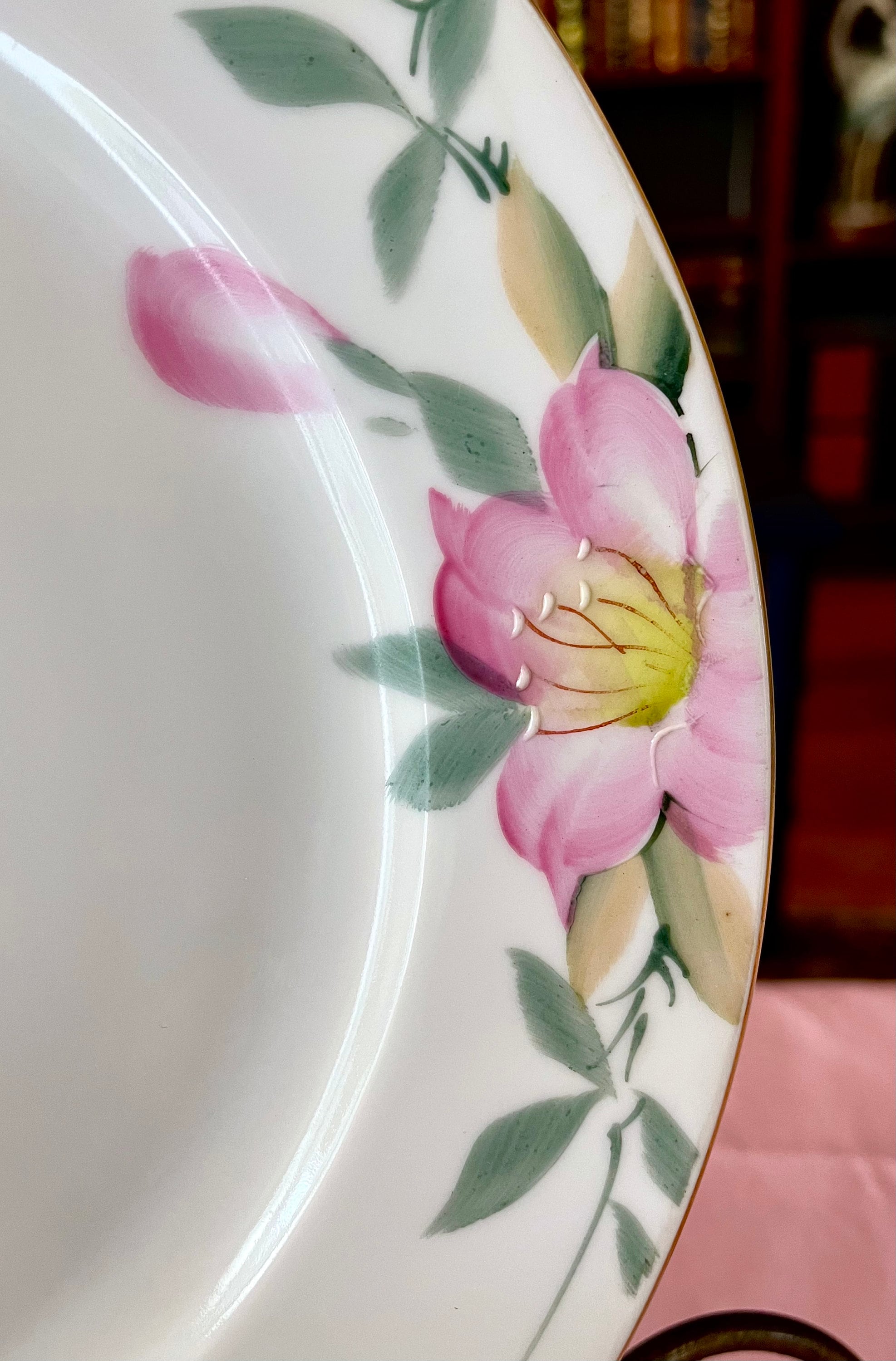 Antique Noritake "azalea" (19322) Dinner and Salad Plates - by the ...