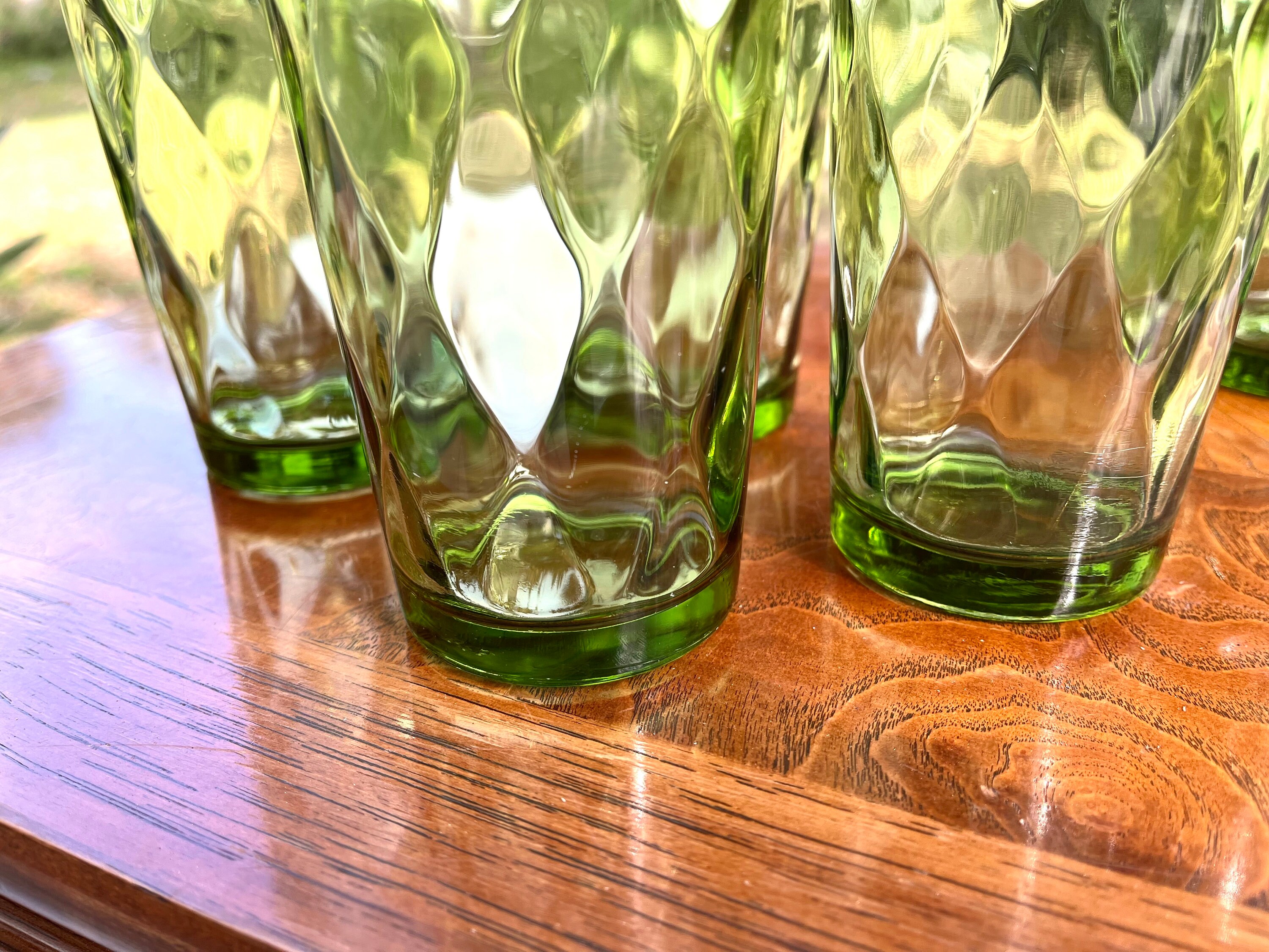 Drinkware Drink & Barware Anchor Hocking Gemstone Diamond Pattern Iced ...