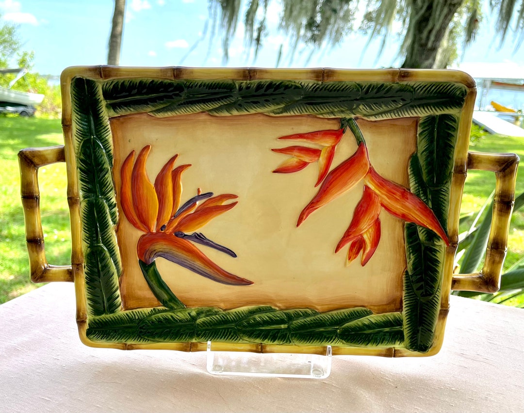 Vintage Pacific Rim 'bird of Paradise' Tropical - Etsy