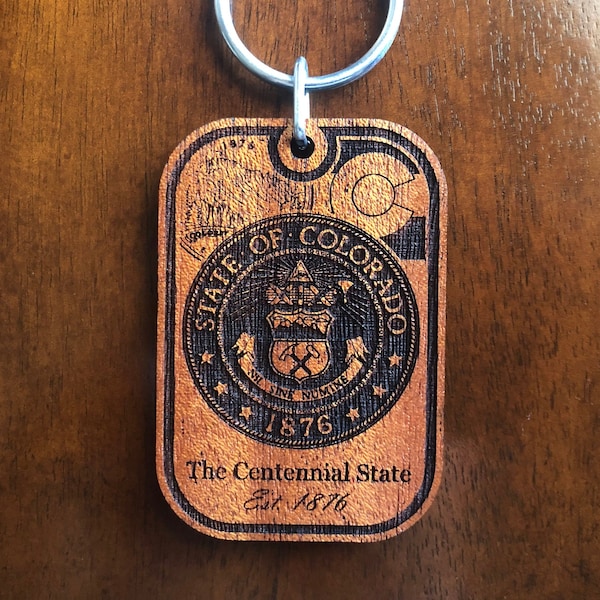 Wood Colorado Flag - Etsy