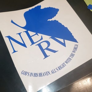 Evangelion NERV Logo - Etsy