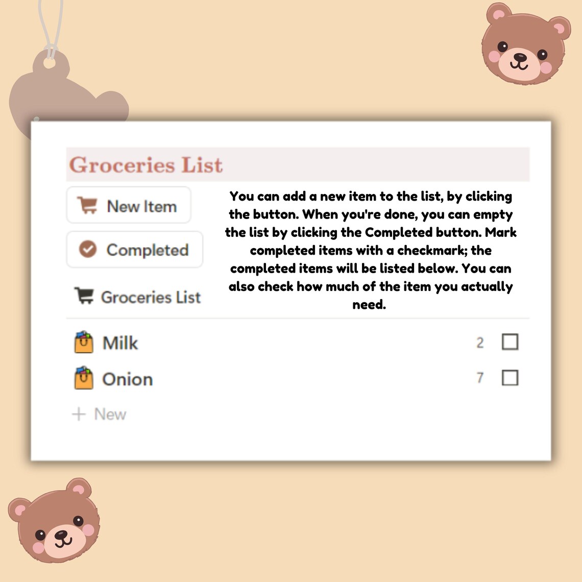 Ultimate Meal Planner Template for Notion Digital Meal Planning Grocery ...