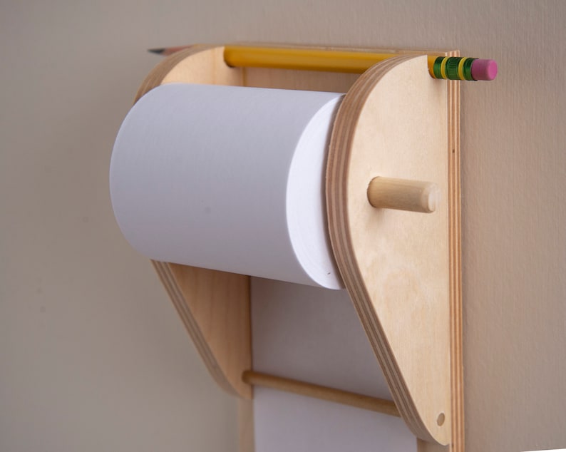 Retro Shopping List Holder | Handmade Kitchen Organizer | Grocery List ...