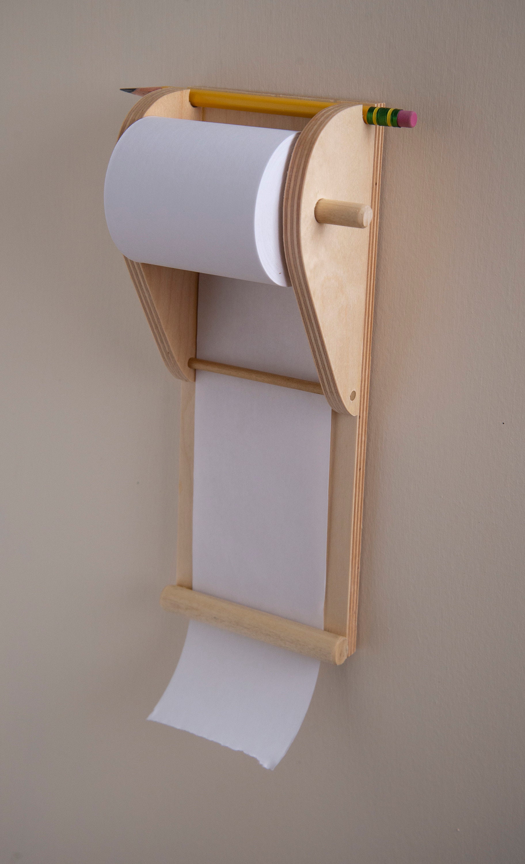 Retro Shopping List Holder | Handmade Kitchen Organizer | Grocery List ...