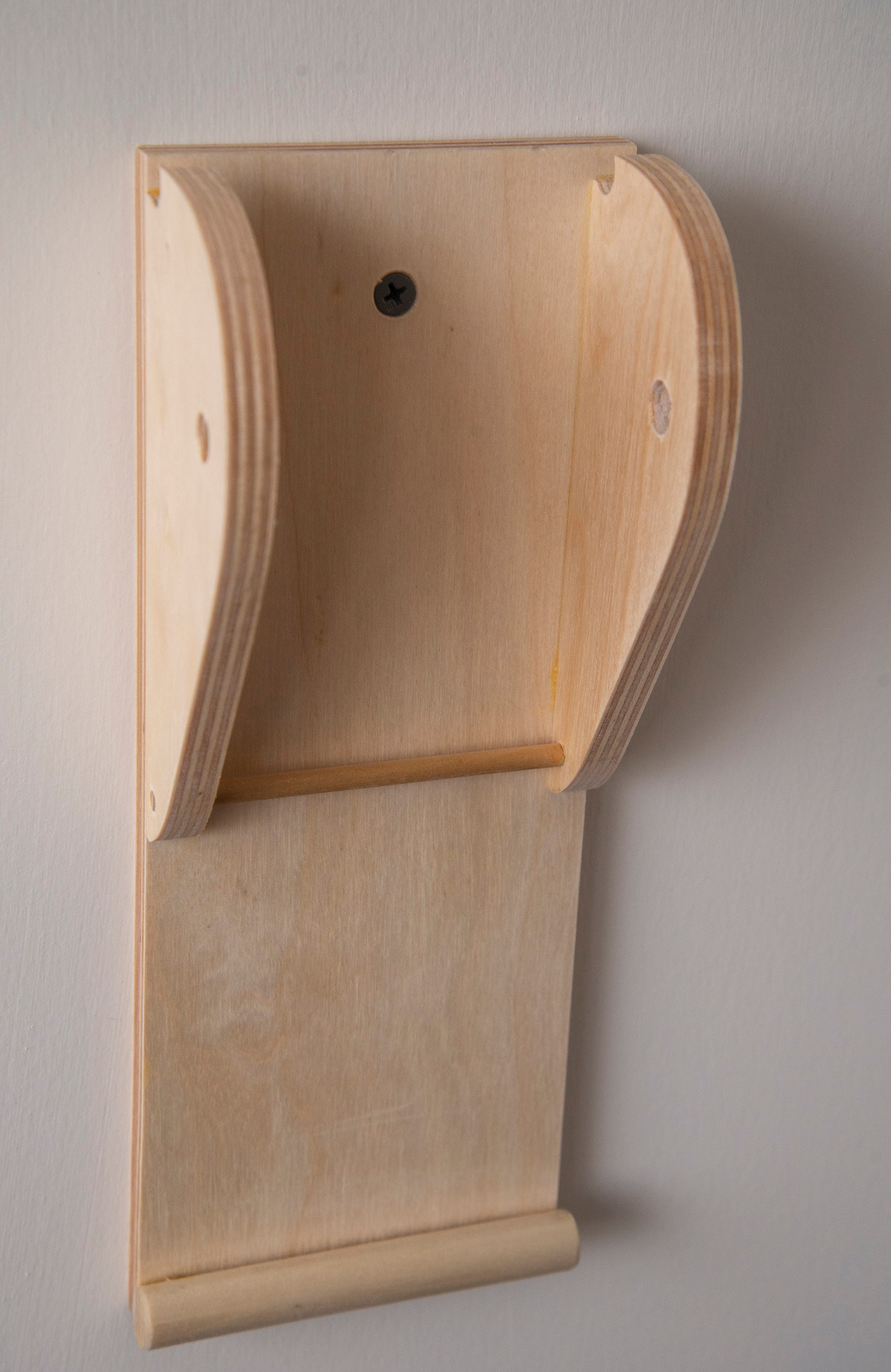 Retro Shopping List Holder | Handmade Kitchen Organizer | Grocery List ...