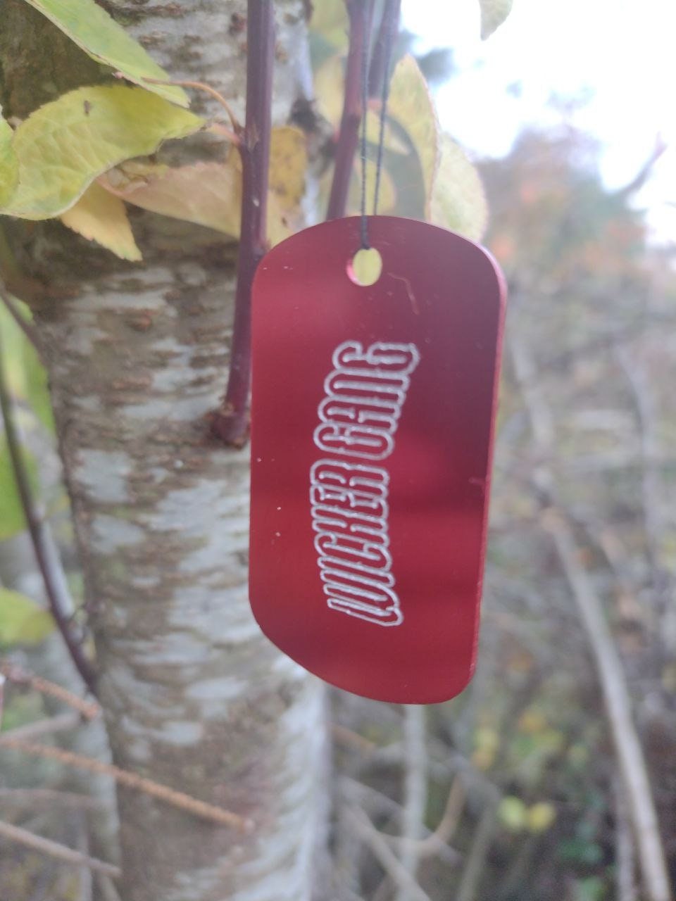 Wicker Beast Dog Tag/keychain wicker Gang - Etsy