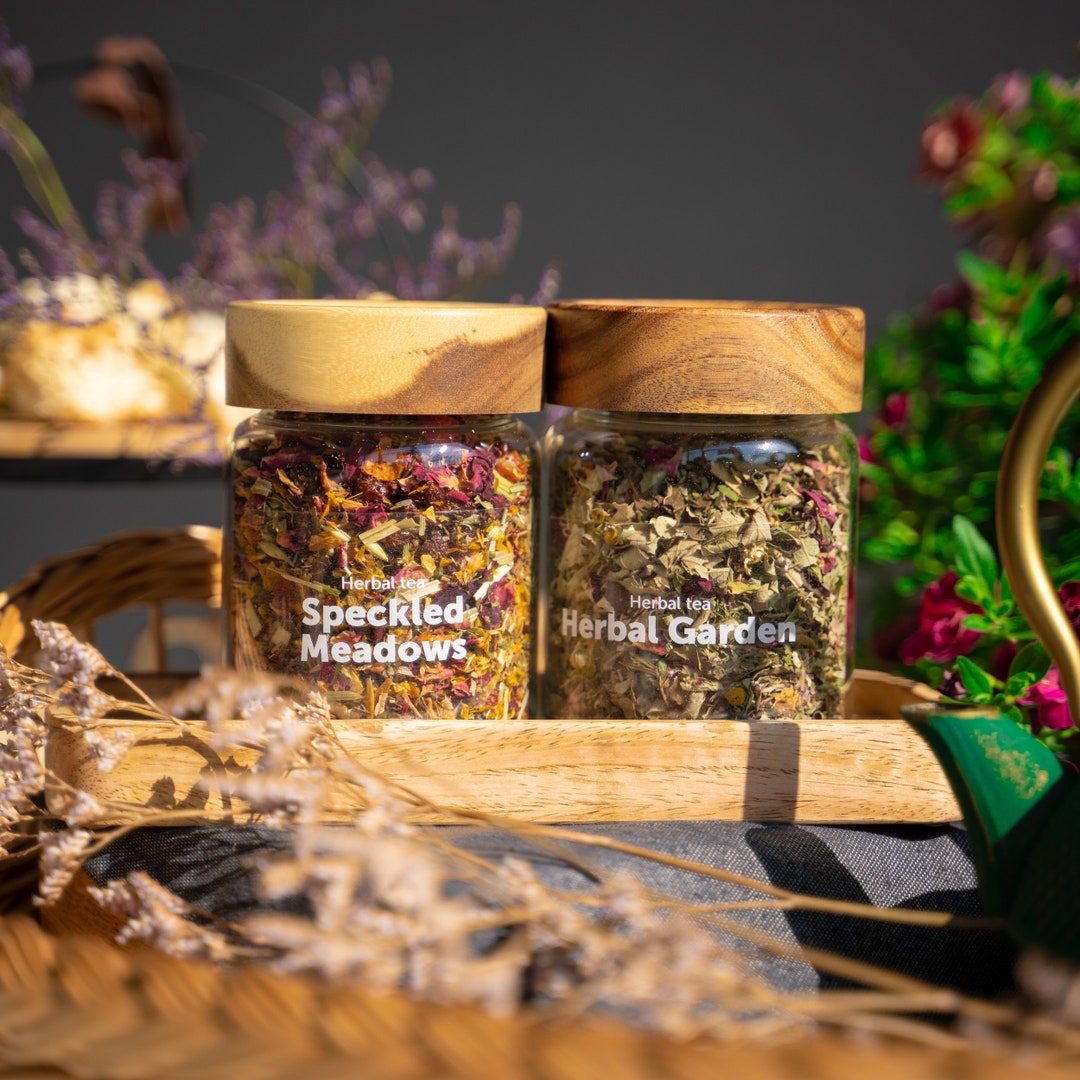 Herbalicious Tea Set is a Hand Made Gourmet Loose Leaf Tea in Premium ...
