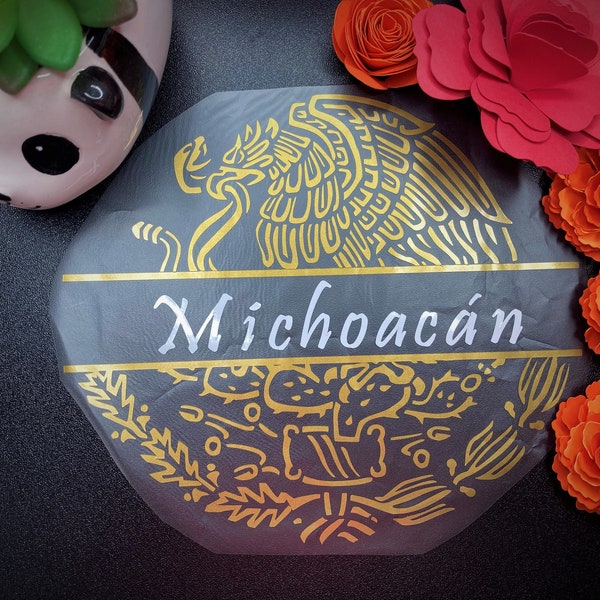 Escudo De Mexico Car Decal - Etsy