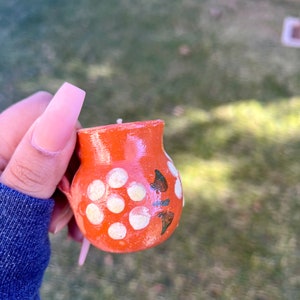 Mini Barro Mug Candle | Tasita De Cafe Candle | Arroz Con Leche Candle ...