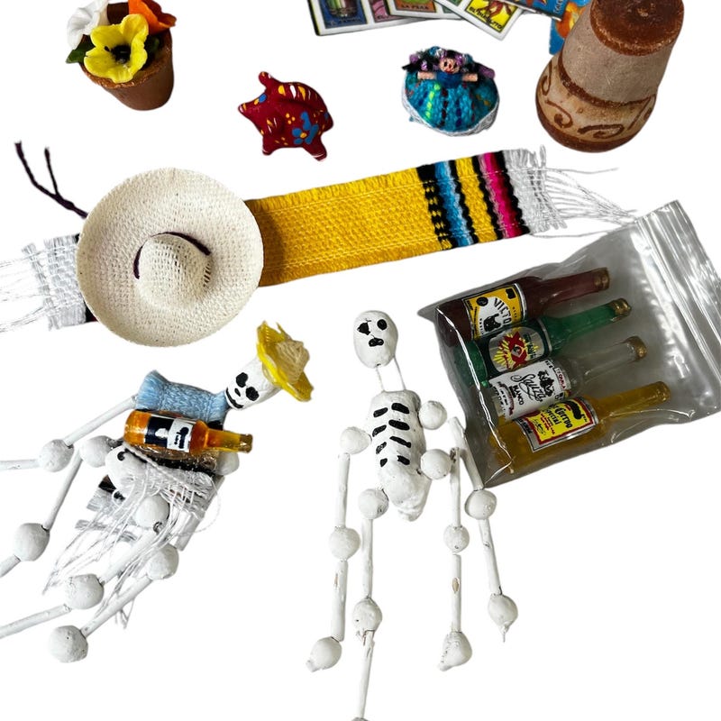 Day of Dead Minis - Etsy