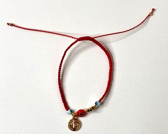 Red Mexican Bracelet - Etsy