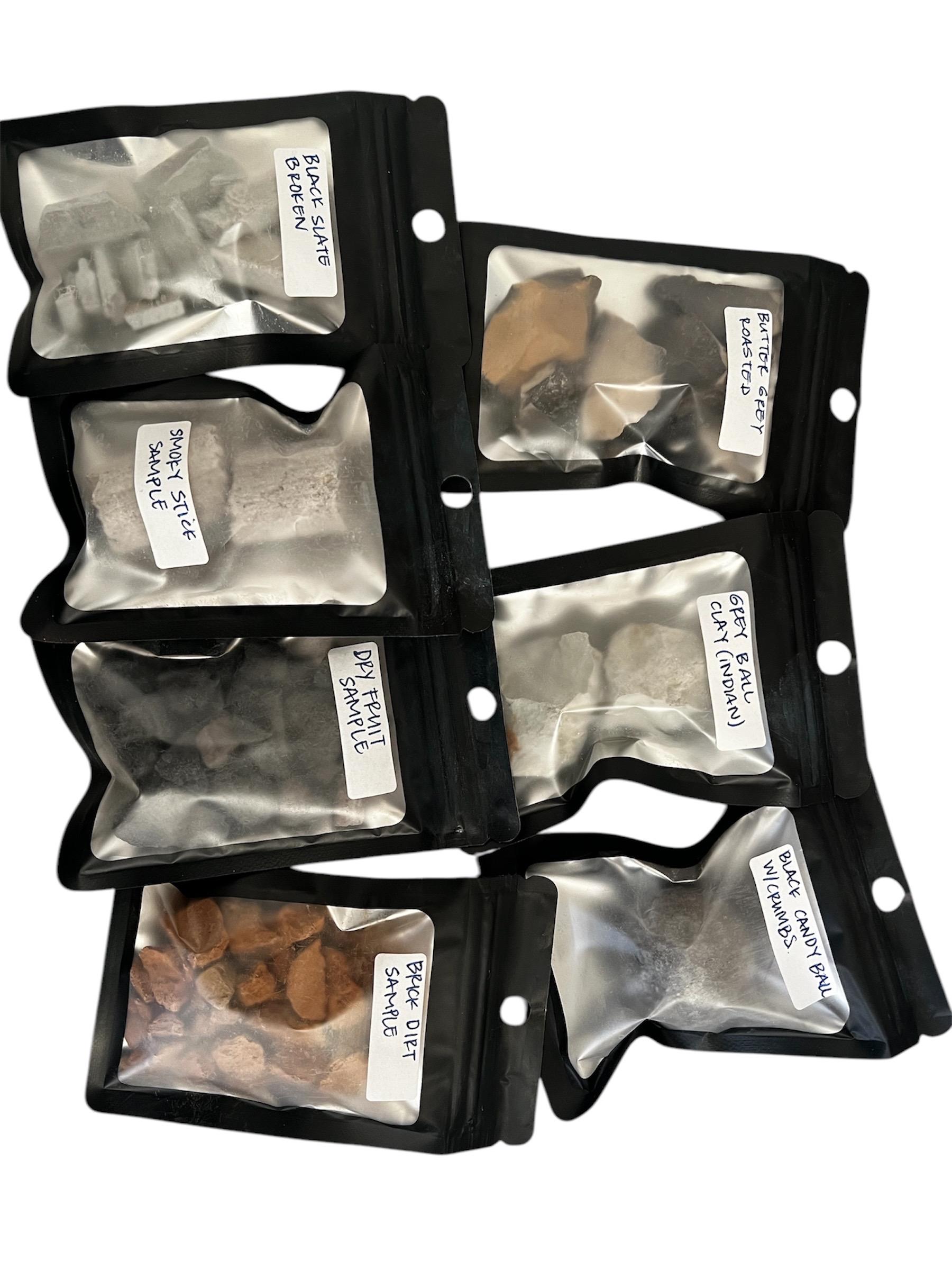 Indian Clay Sample Pica Sampler Pack Dirts and Clay - Etsy