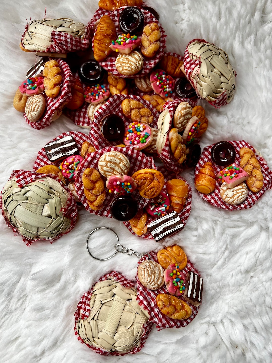 Mini Canasta Pan Dulce Mini Pan Dulce Mexican Bread Basket Altar ...