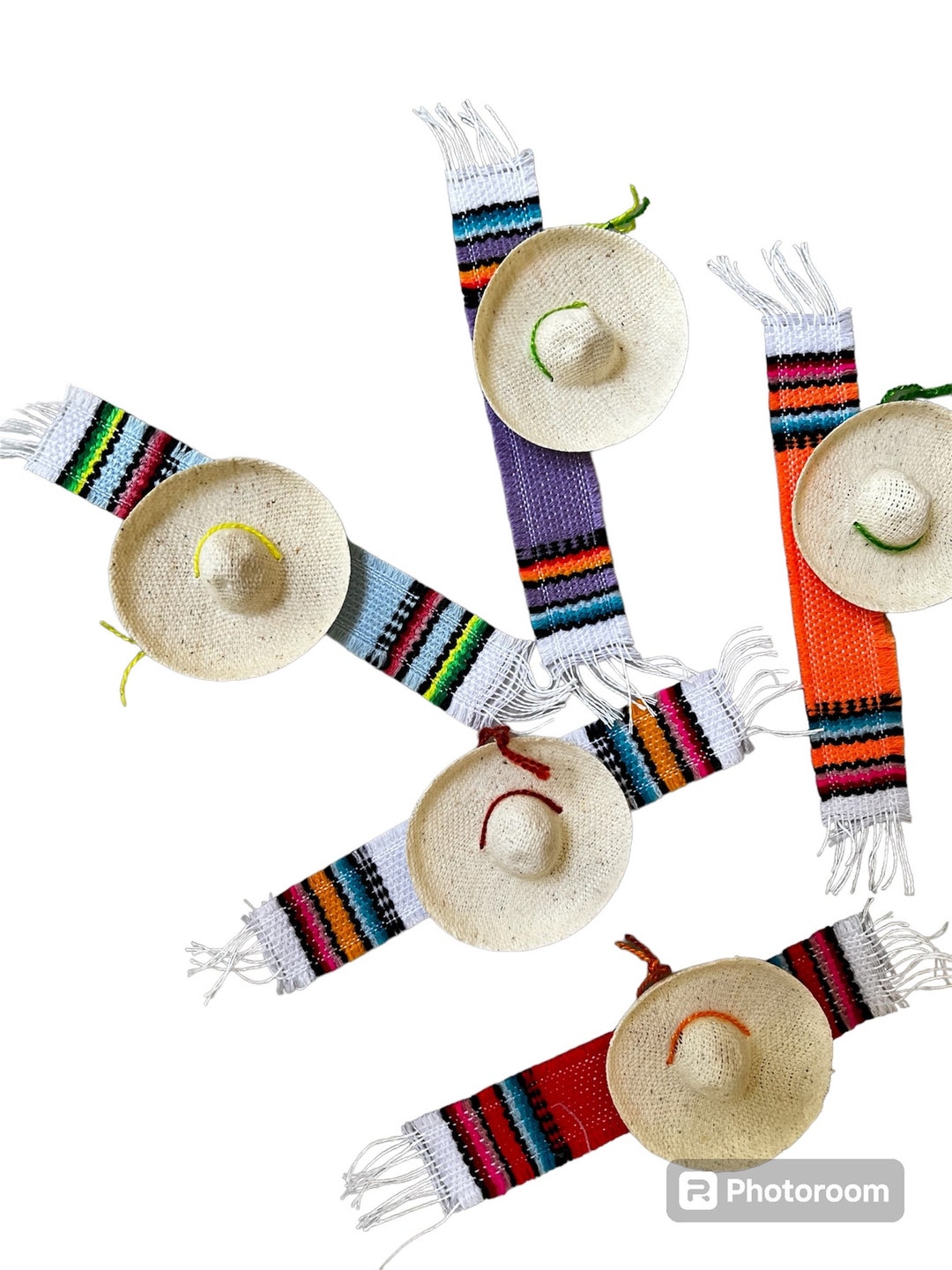 Sombrerito and Zarape Party Favor/ Decor Mini Mexican Sombrero New ...