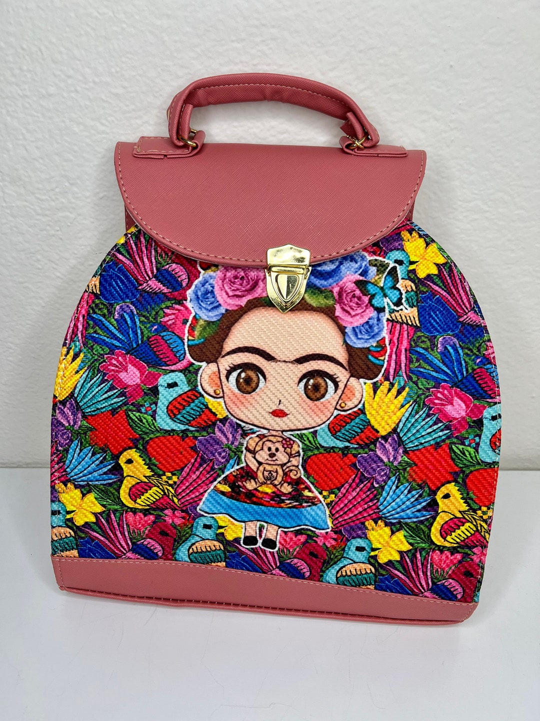 Big Frida Backpack | Frida Kahlo | Made in Mexico - Etsy