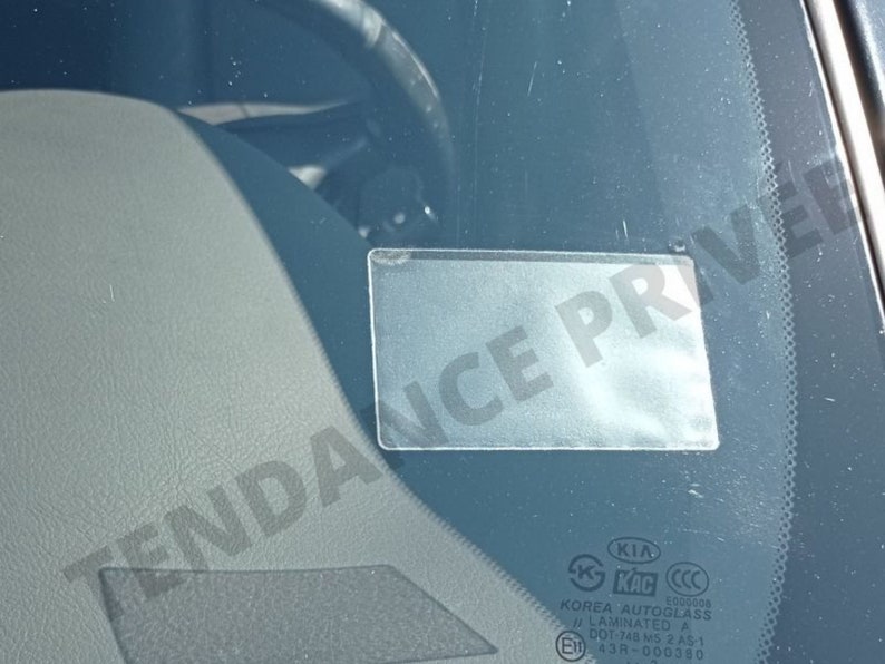 Porte Carte Mobilité Inclusion CMI LOT DE 2 Adhésif Transparent Support ...