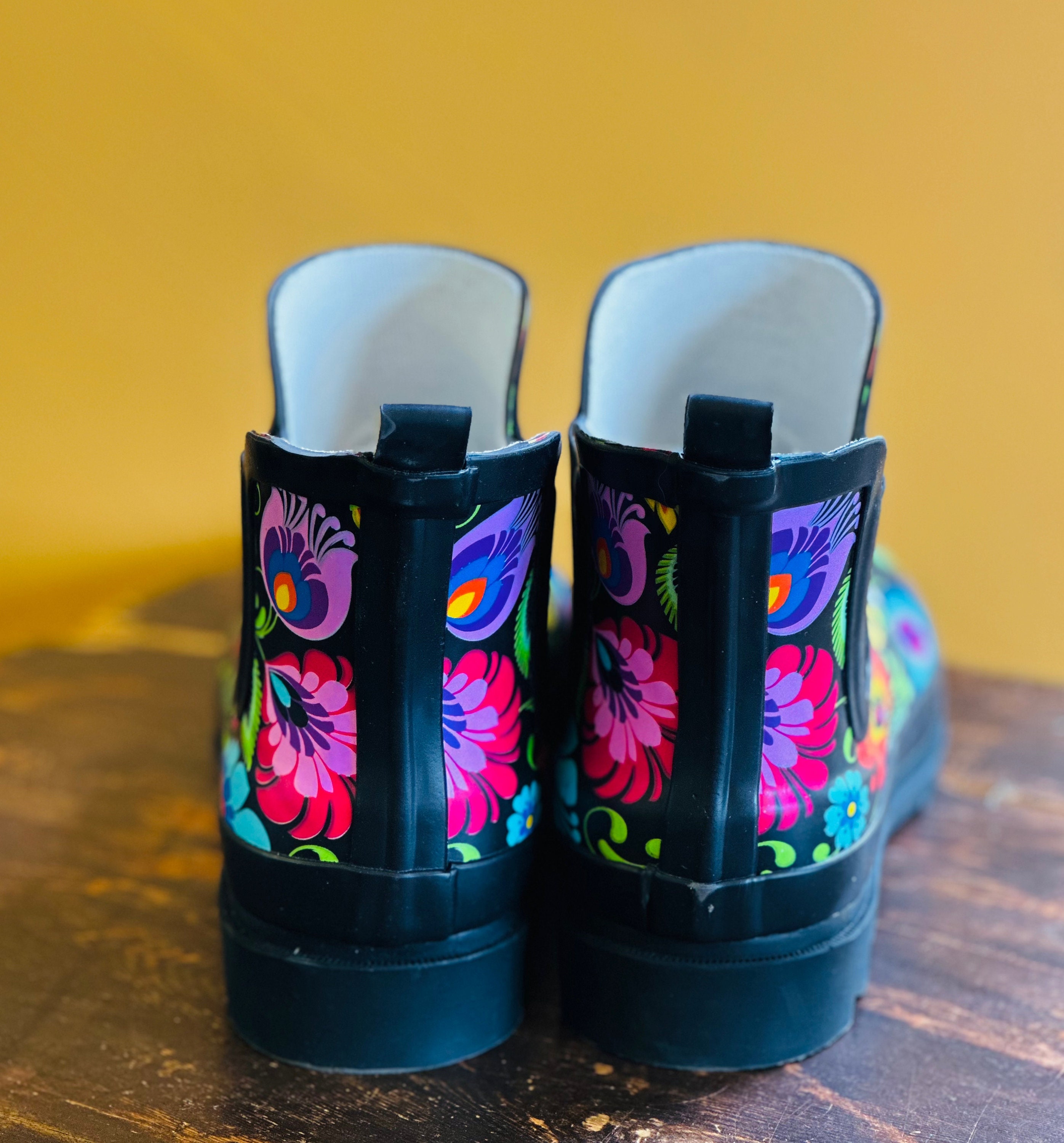 FOLK SHORT WELLIES, Colourful Wellies, Gumboots, Kalosze, Polskie ...