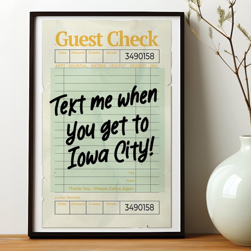 Iowa Poster - Etsy