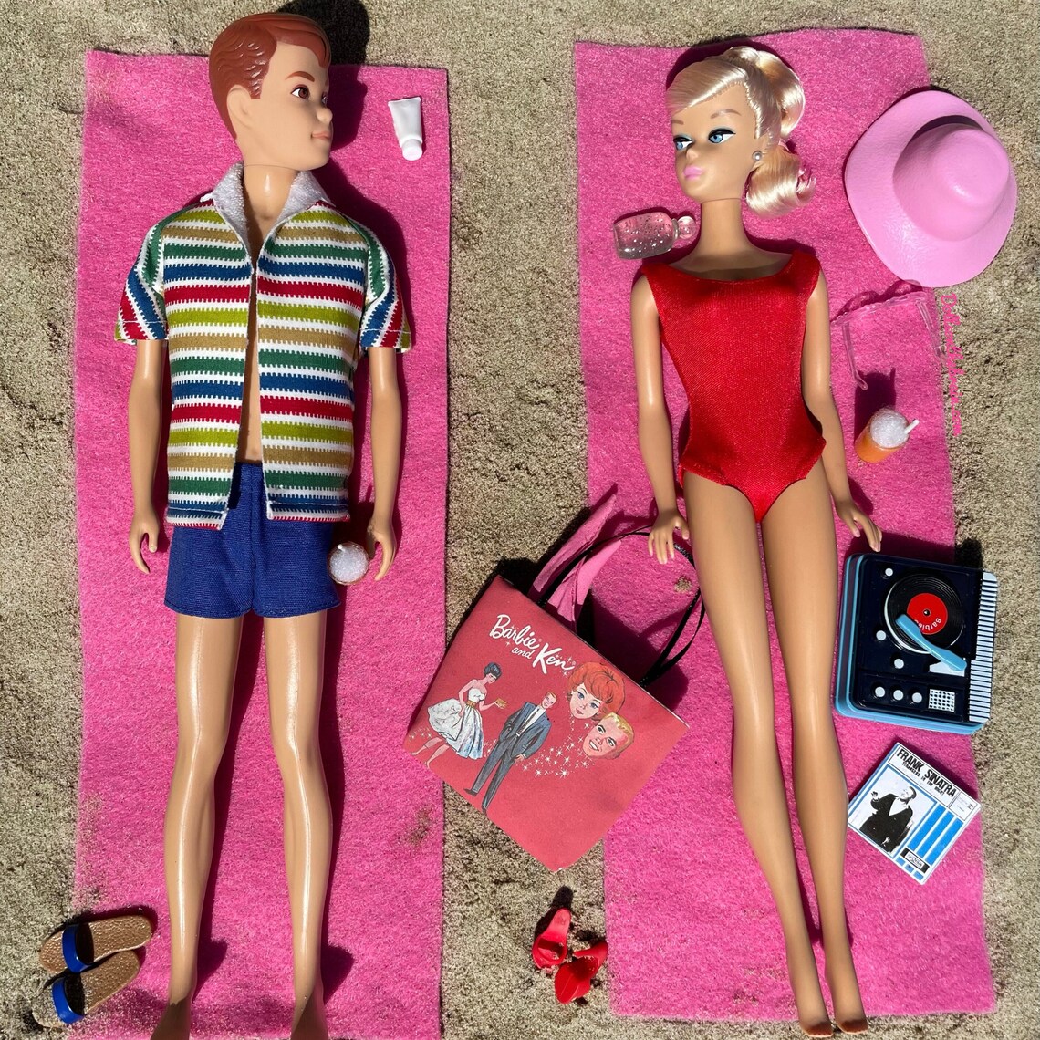 Barbie and Allan Love the Beach - Etsy