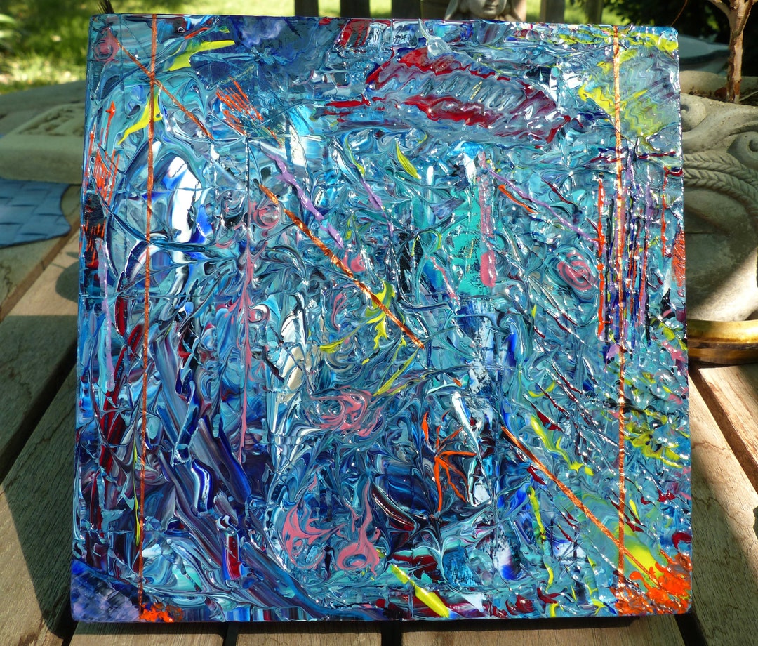 Energy of Bitterness - Abstract Painting, Original Art, Acrylic on ...