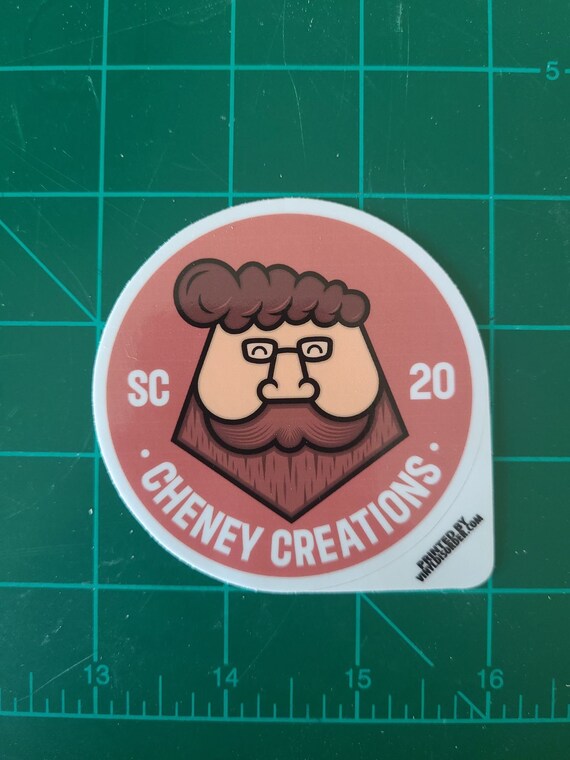 Cheney Creations Logo Sticker - Etsy