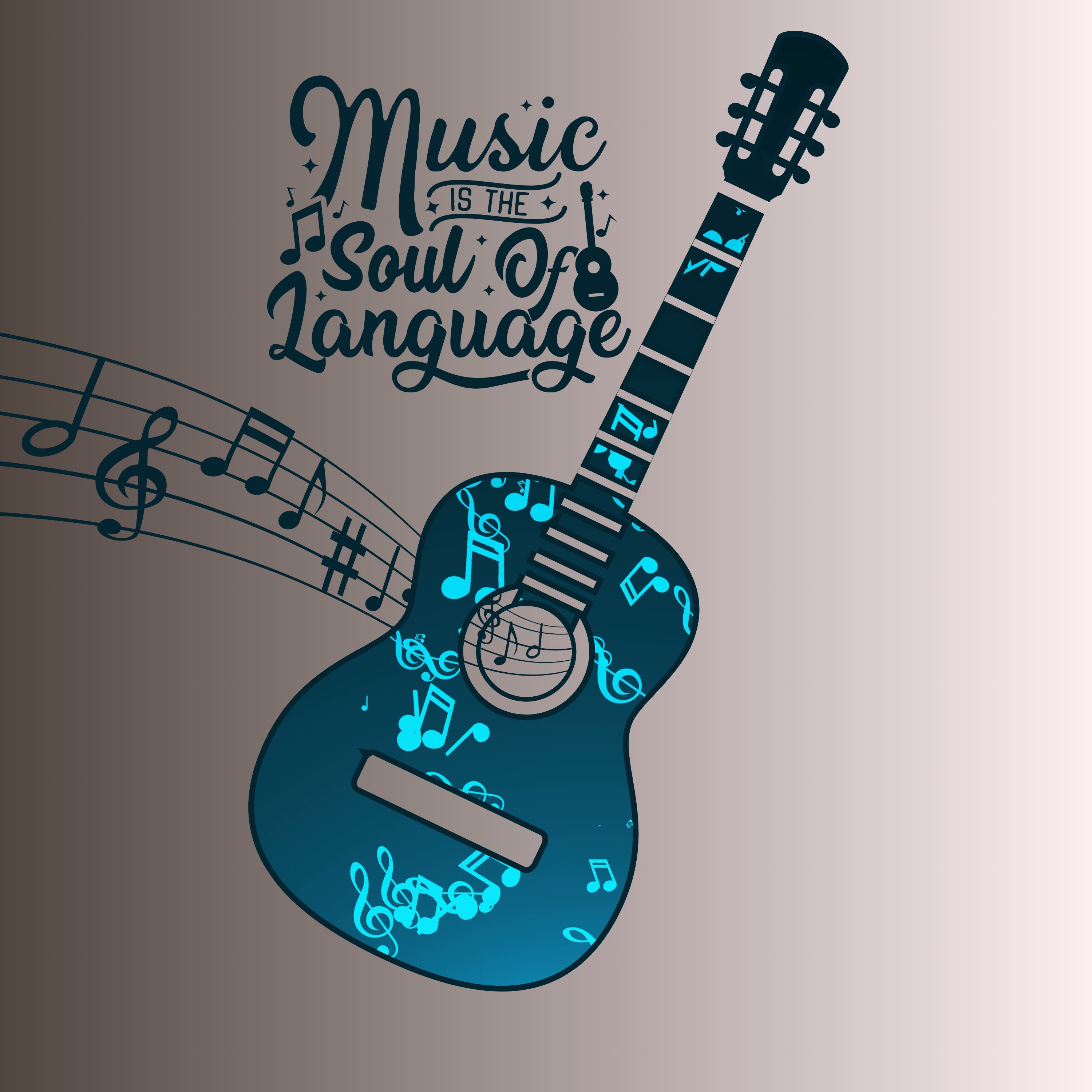 Guitar Fillable, Editable Frame for Use in Canva - Etsy